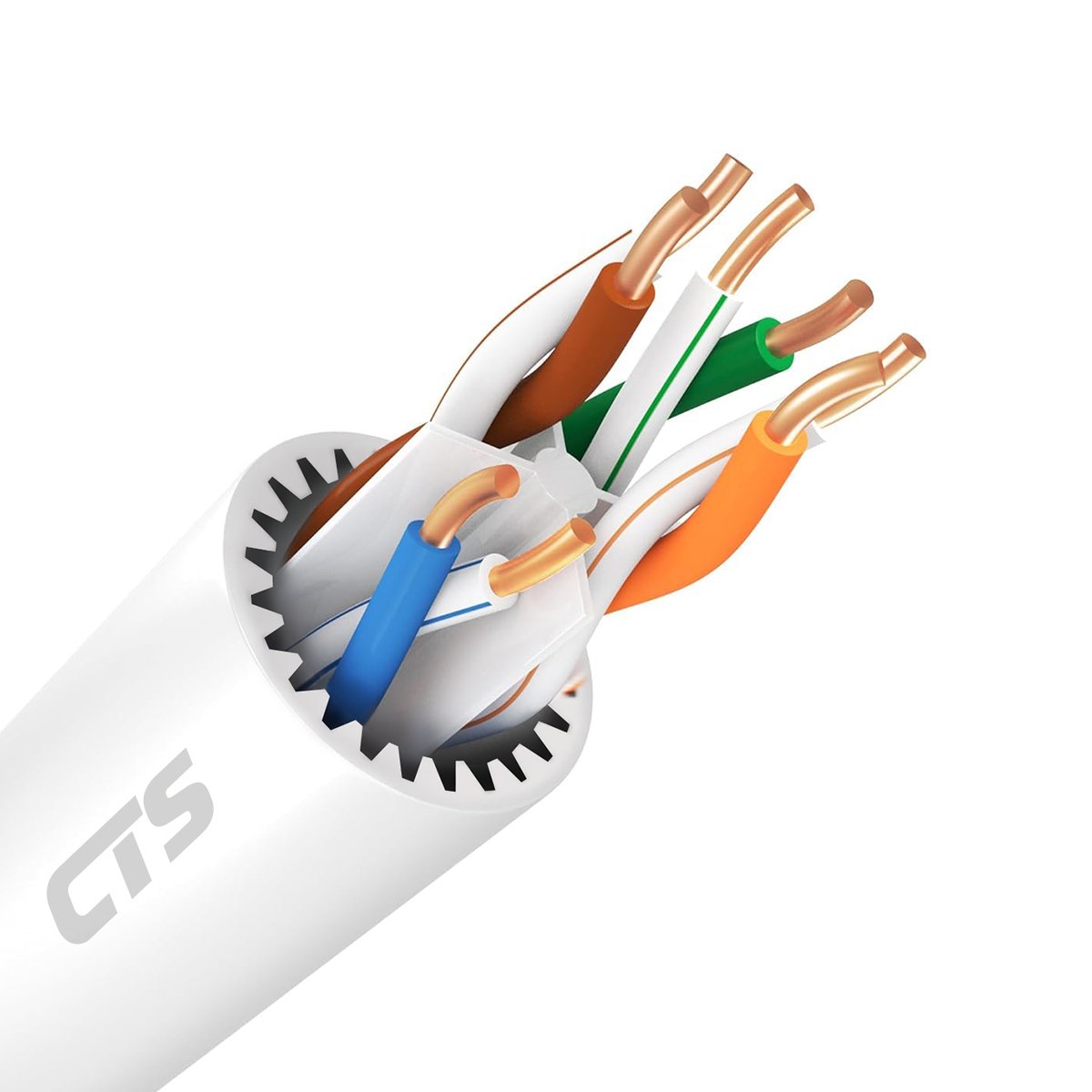CTS Category 6A U/UTP 23 AWG LSZH Cable - cts