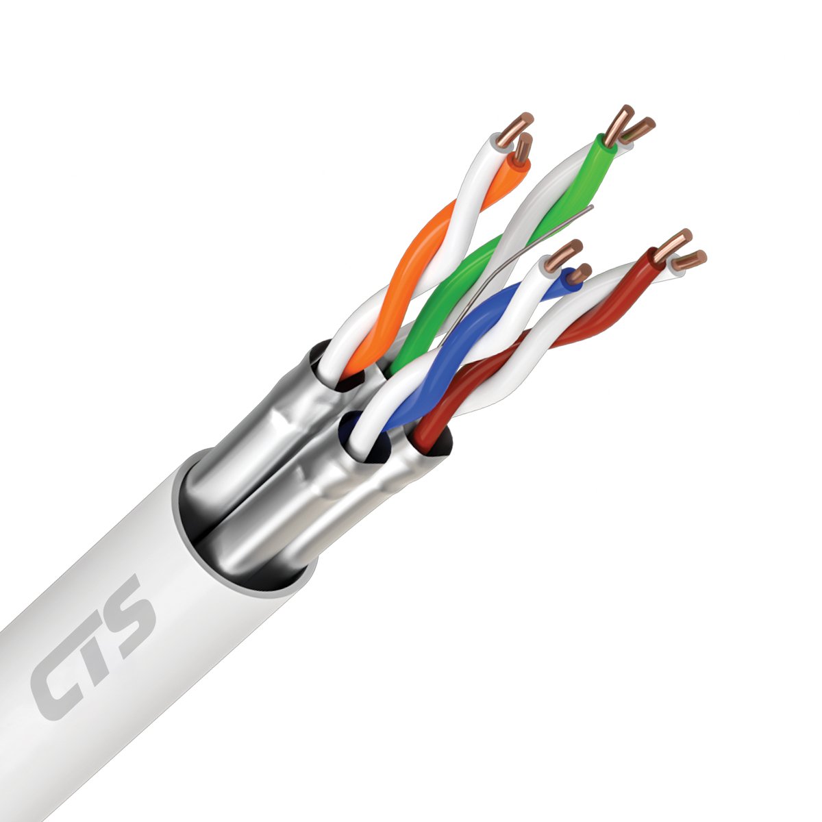 CTS Category 6A U/FTP 23 AWG LSZH Cable - cts