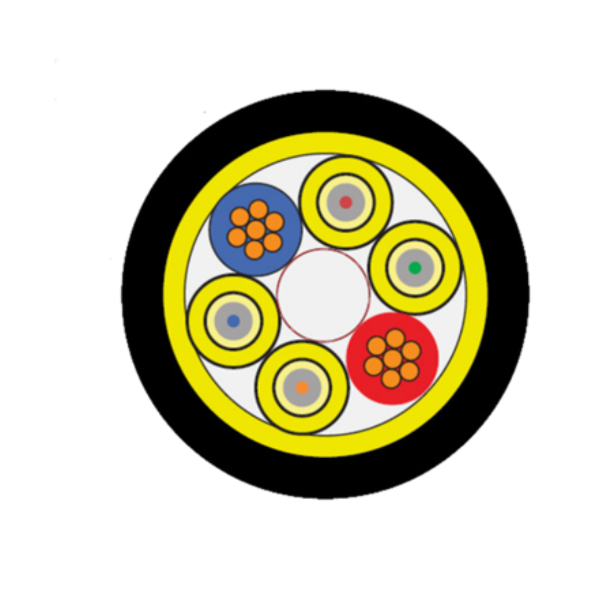 CTS Fiber Tether Cable Single Mode G.652D - cts